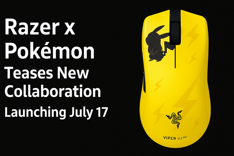 Razer x Pokémon 2024 Collab: Pikachu-Themed Viper V3 Pro Mouse Now ...
