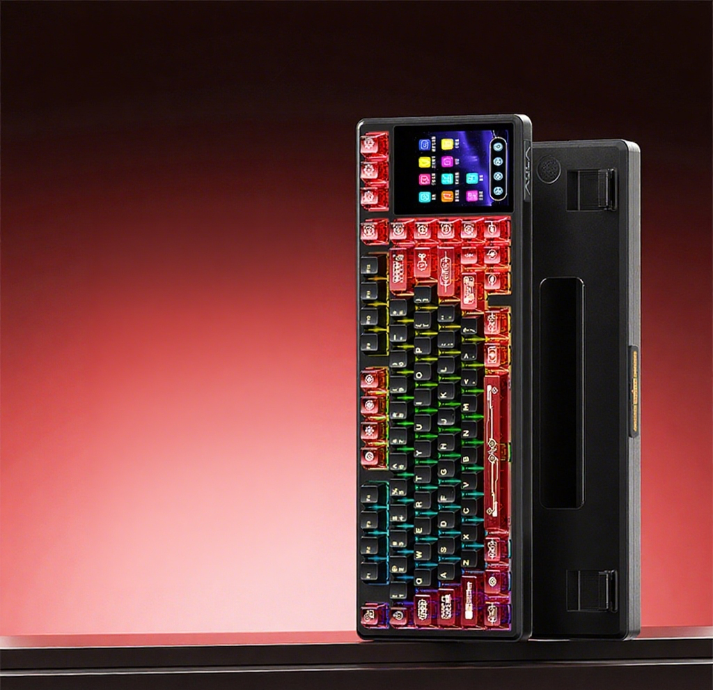 AULA L99 Screen Display Tri-Mode Mechanical Keyboard – IPOPULARSHOP