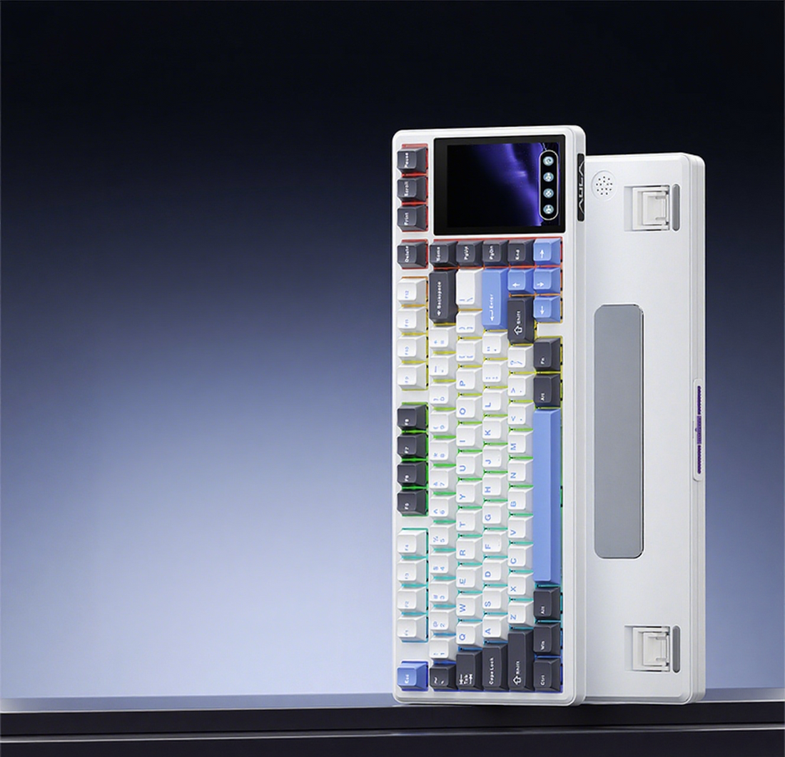 AULA L99 Screen Display Tri-Mode Mechanical Keyboard – IPOPULARSHOP