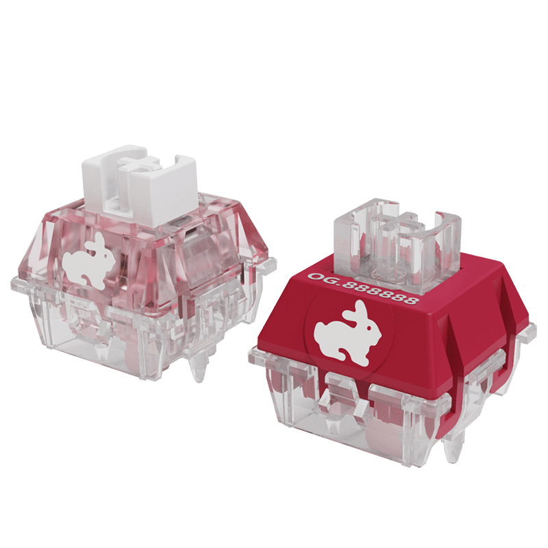 TTC Rabbit RGB Mechanical Switches – Smooth & Fast Linear Feel ...