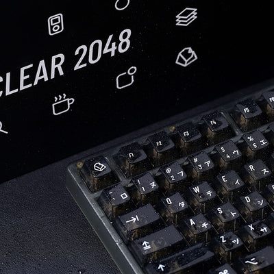 KBDfans Clear 2048 Cherry Keycaps Set – IPOPULARSHOP