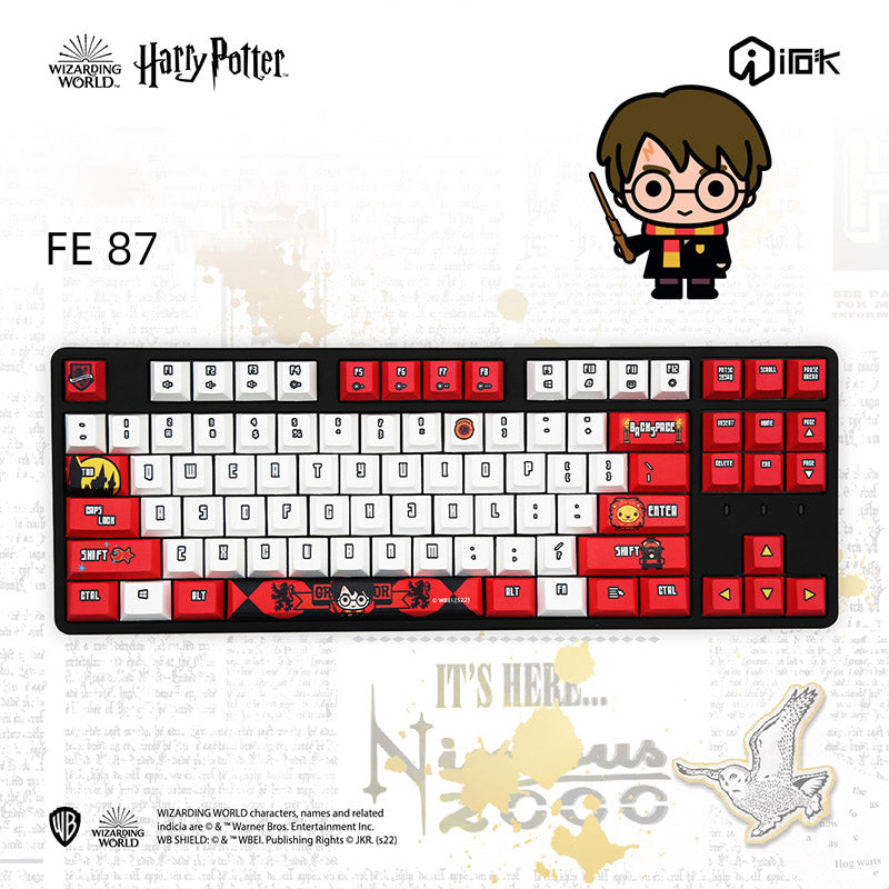 IROK FE87/104 Harry Potter Wired Mechanical Keyboard – IPOPULARSHOP