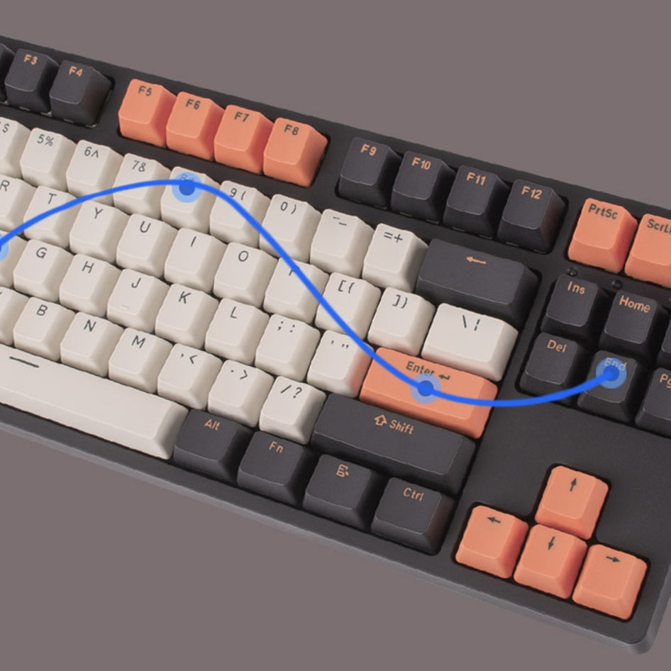 Kzzi K87 RGB Three Mode TTC Mechanical Keyboard – IPOPULARSHOP